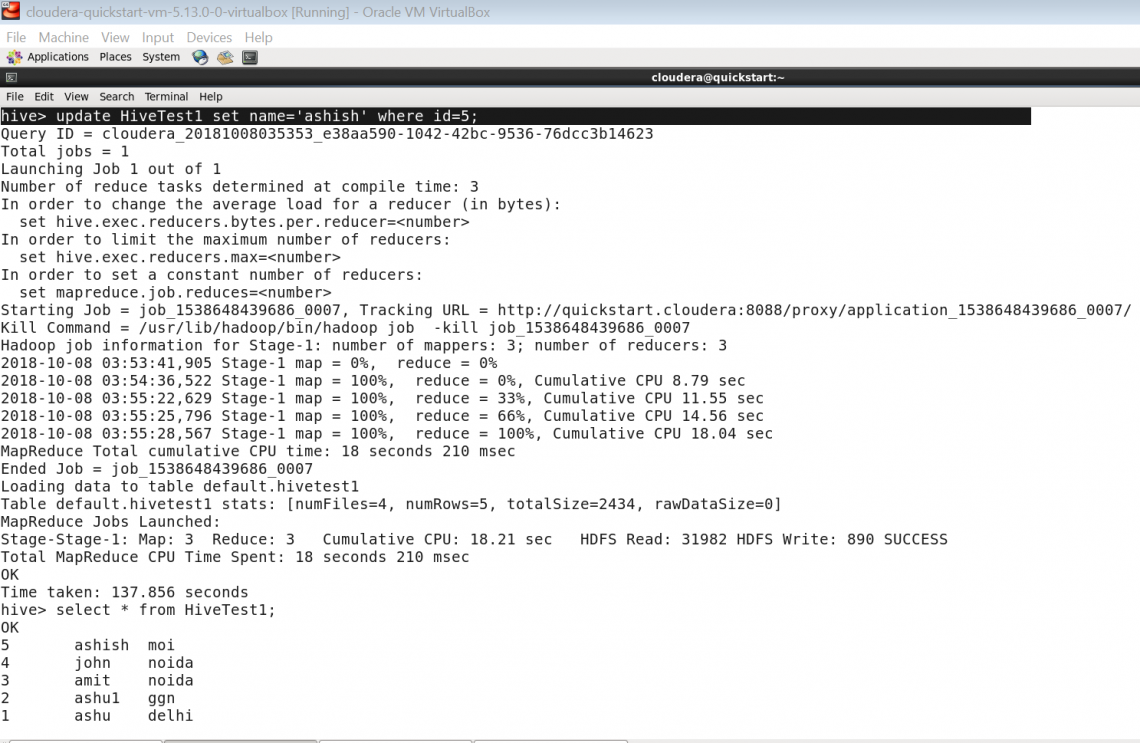 How To Update Delete Hive Tables [enable Acid Proprties In Hive]
